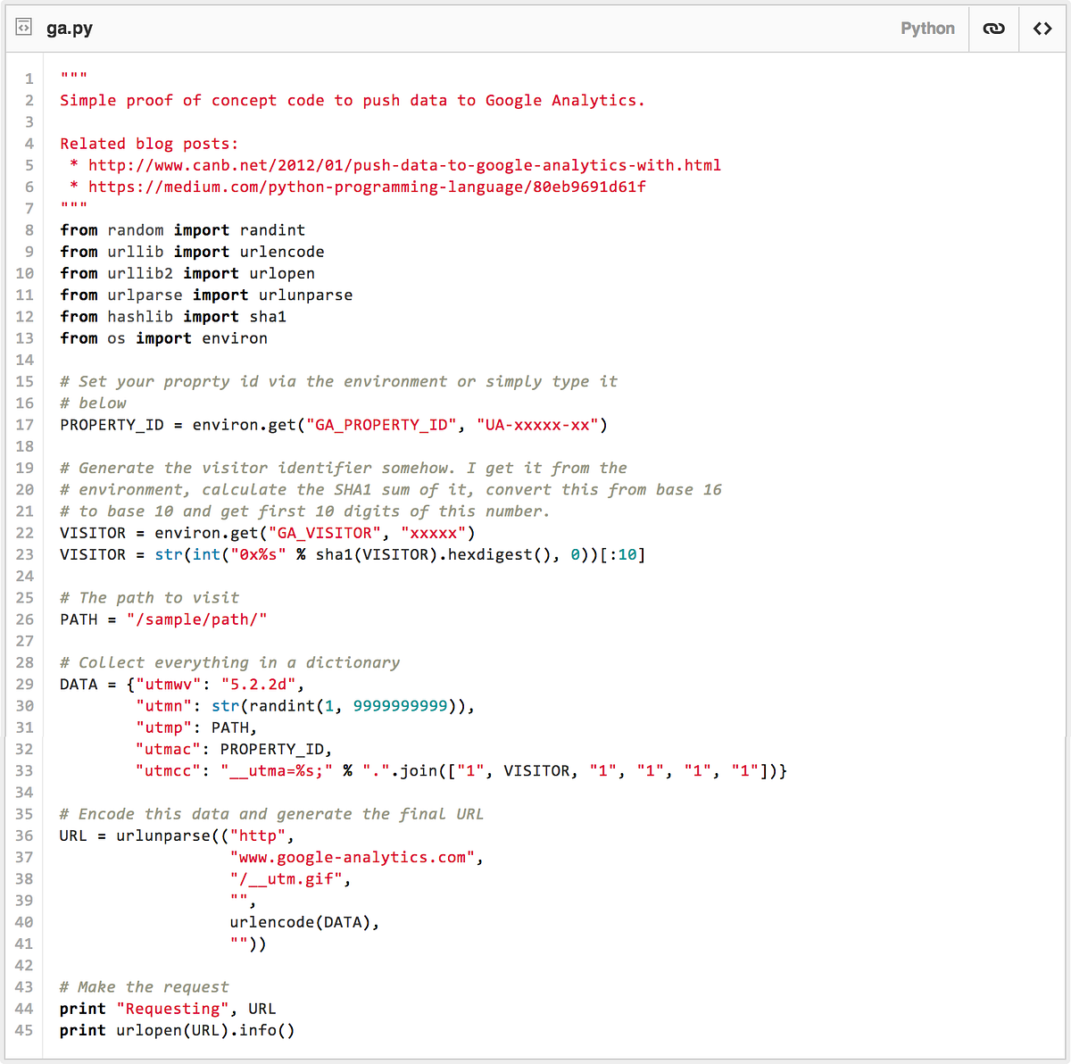 Pushing Data to Google Analytics with Python | by Can Burak Çilingir ...