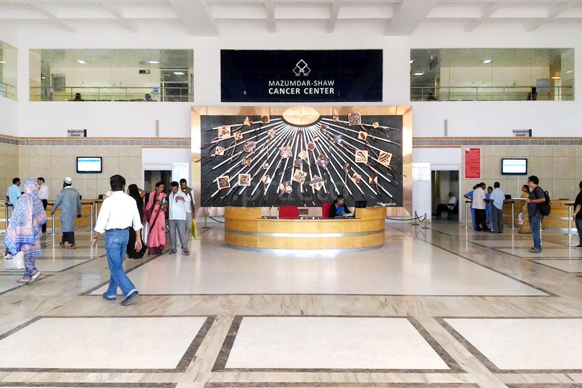 Mazumdar Shaw Cancer Center — Inspirational | by MLynn | Medium