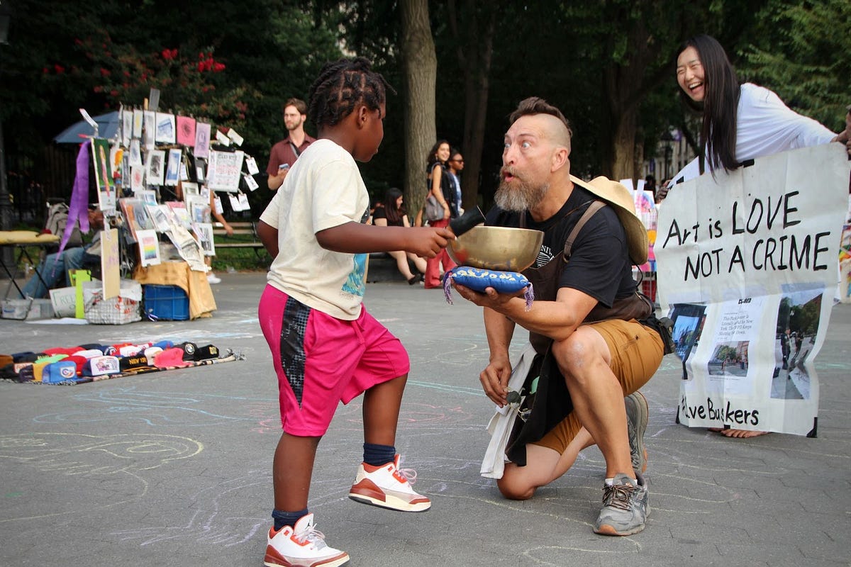 The ‘Butterfly Revolution’ of Washington Square: Artists Push Back ...