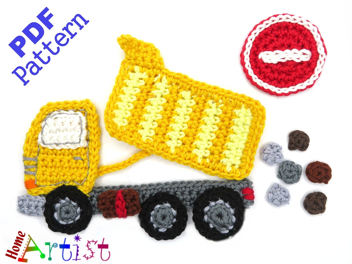 Dump Truck (Printable Crochet Patterns) | by Bytebelle | Apr, 2024 | Medium
