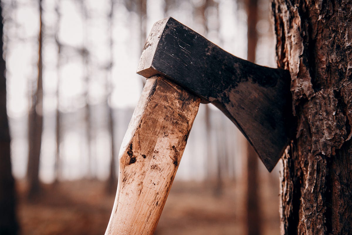 The Spare Axe. One was planting trees, while the other… | by Graham ...