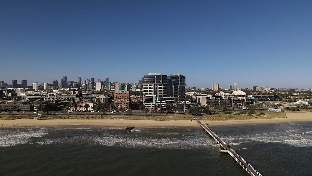 Port Melbourne Beach. Port Melbourne Beach at a Glance | by ...