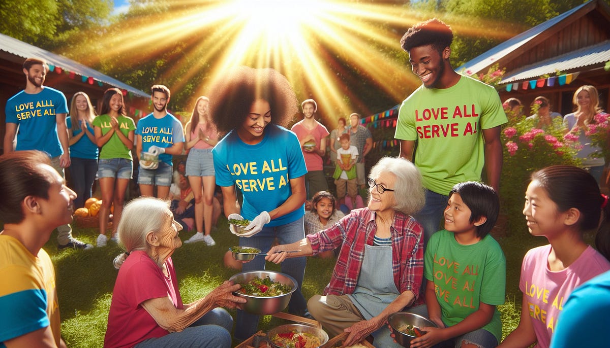 The Joy of Giving Back: Why It’s Important to Love All and Serve All ...