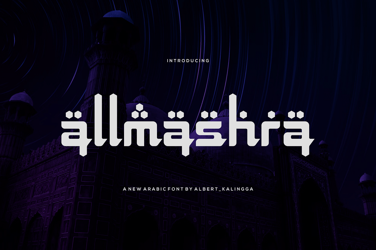 Allmashra Font - Cybercosmos - Medium
