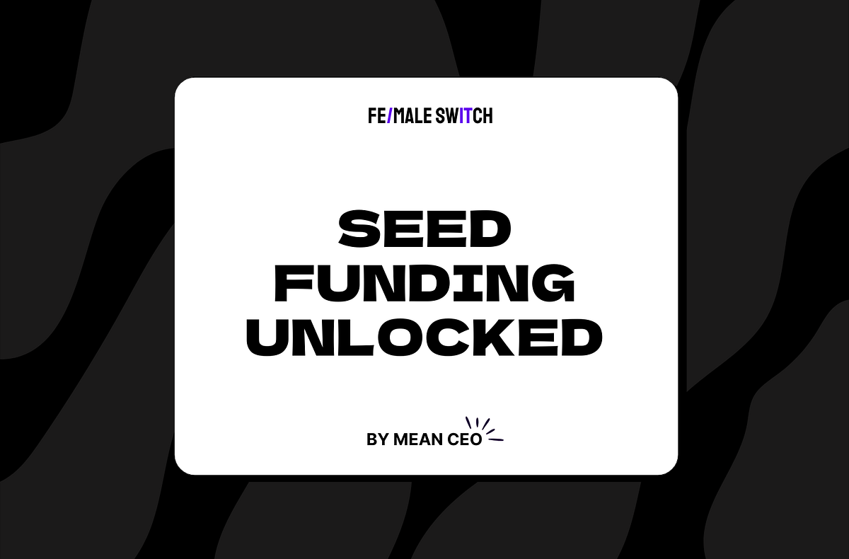 5 Secrets to Successful Seed Funding for Tech Startups | by Fe/male ...