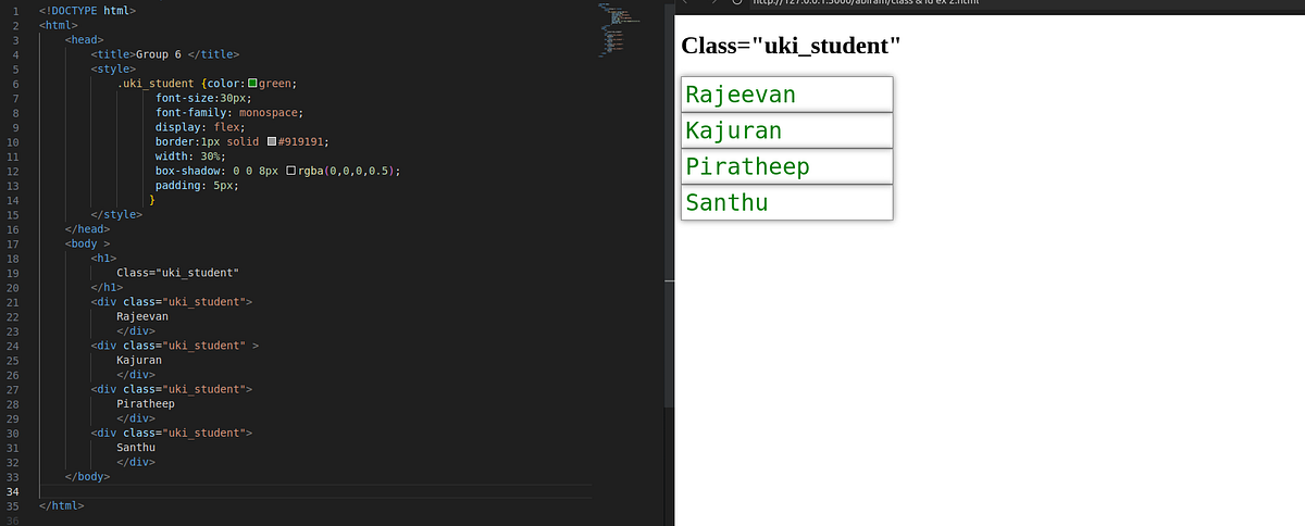 Class & Id - Abi - Medium