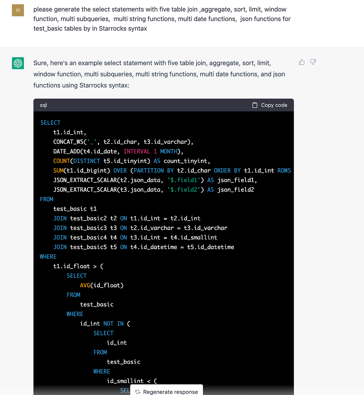 ChatGPT automatically finds bugs for database | by Kaisen Kang | Medium