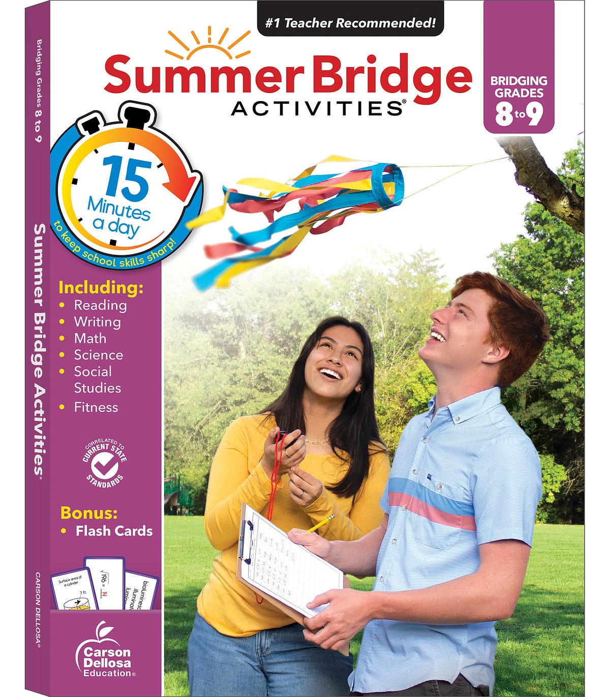 PDF Download Summer Bridge Activities 8th to 9th Grade Workbooks, Math ...