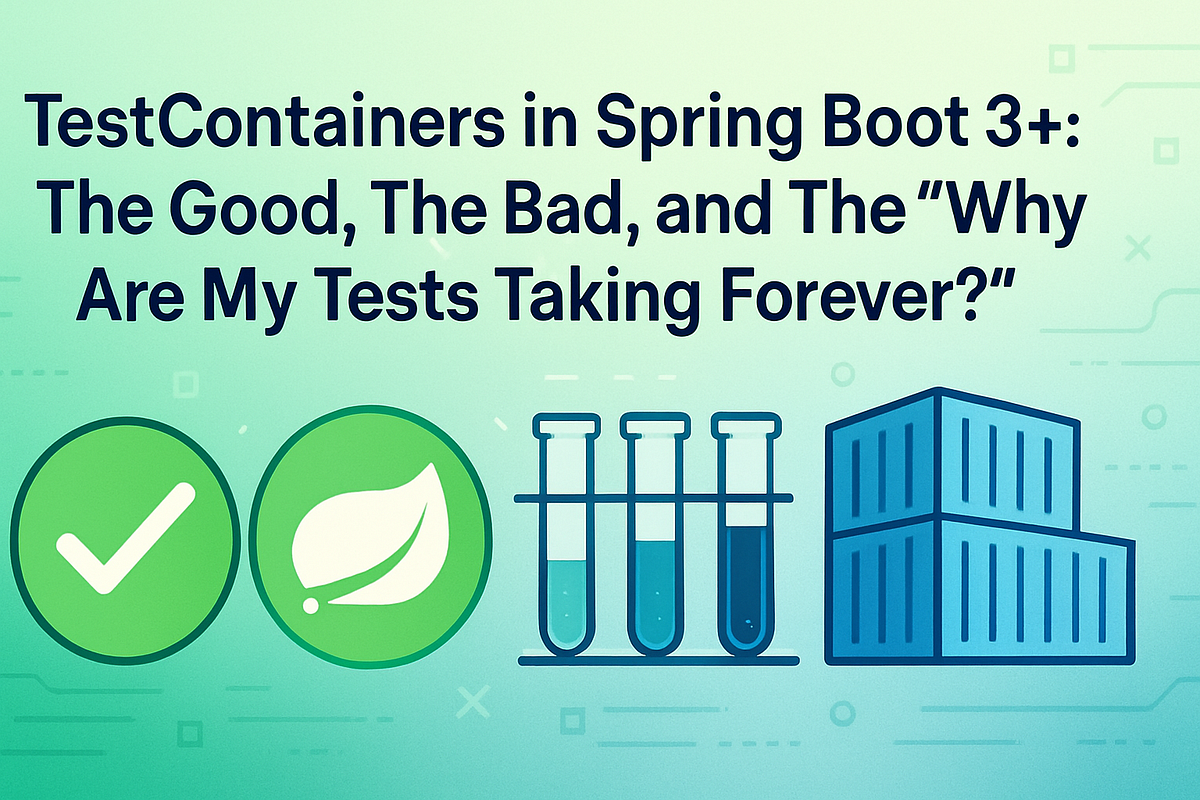 TestContainers in Spring Boot 3+: The Good, The Bad, and The “Why Are ...