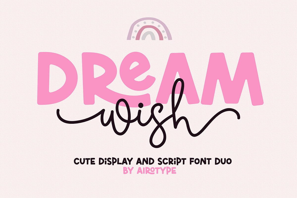 Dream Wish Font Chloechroma Medium