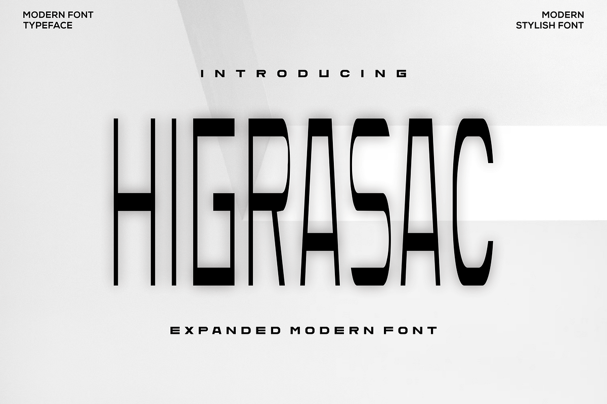 Higrasac Font - Solarasculpt - Medium