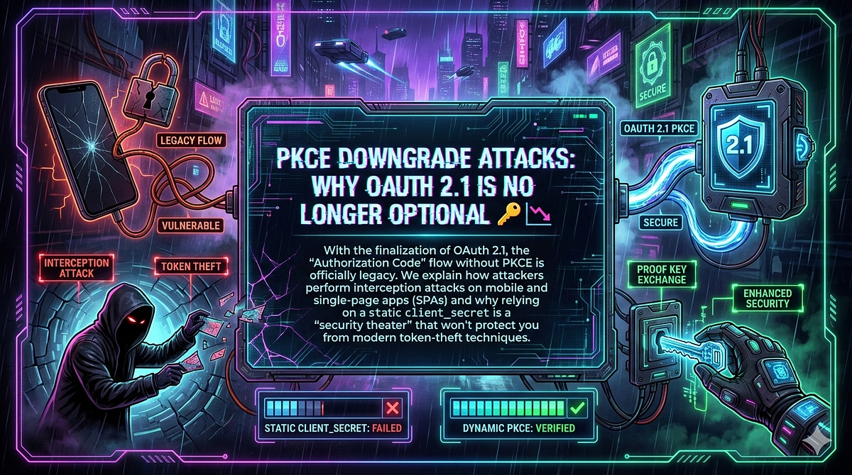 PKCE Downgrade Attacks: Why OAuth 2.1 is No Longer Optional | by ...