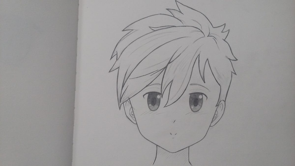 Cómo dibujar un rostro manga paso a paso | by Anidemy | Medium