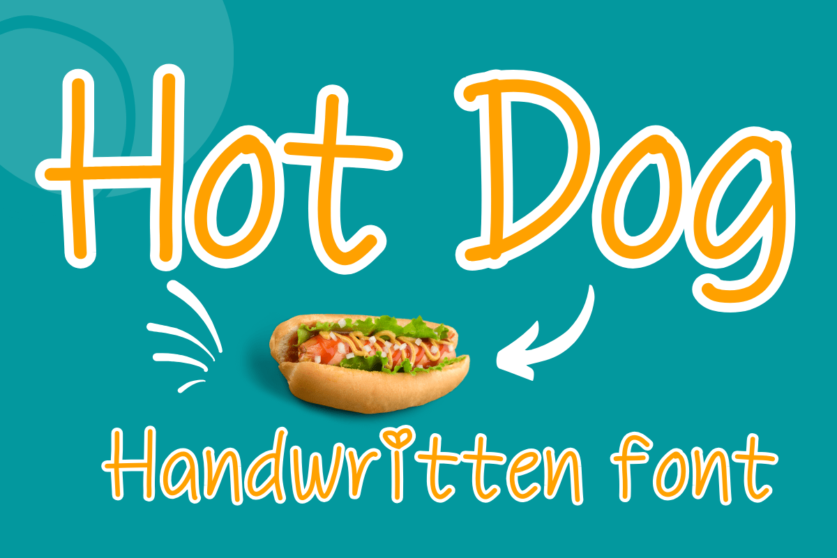 Hot Dog Font - Mindmason - Medium
