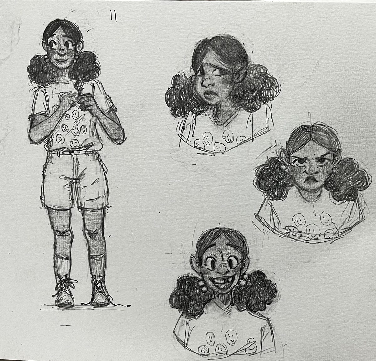 Character design - Kezia Antubam - Medium