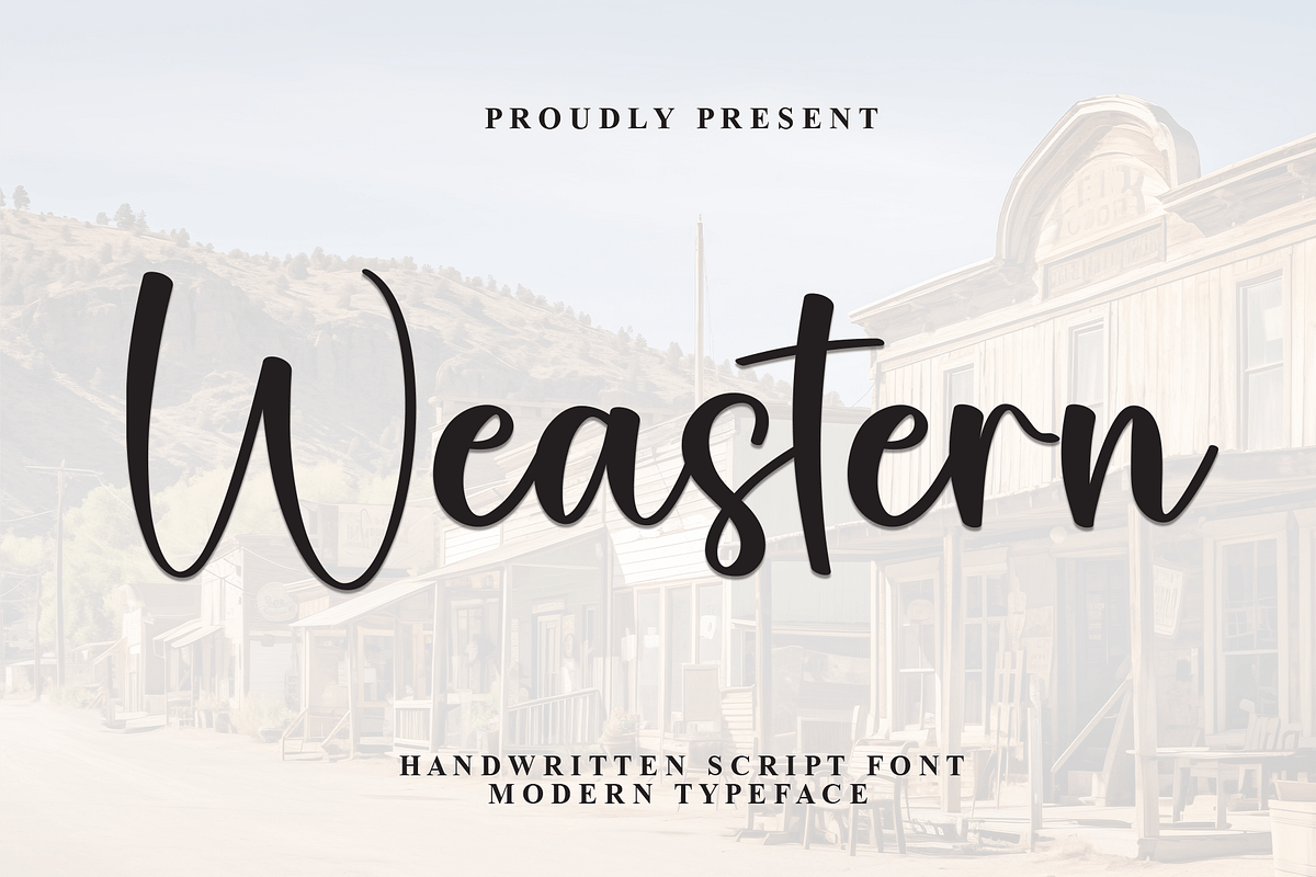 Weastern Font - Cybercosmos - Medium