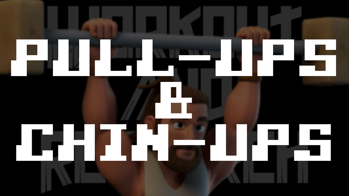 Workout and Research: Pull-Ups and Chin-Ups | by WorkoutandResearch ...