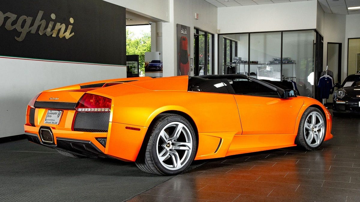 Lamborghini Murcielago Lp640 Orange