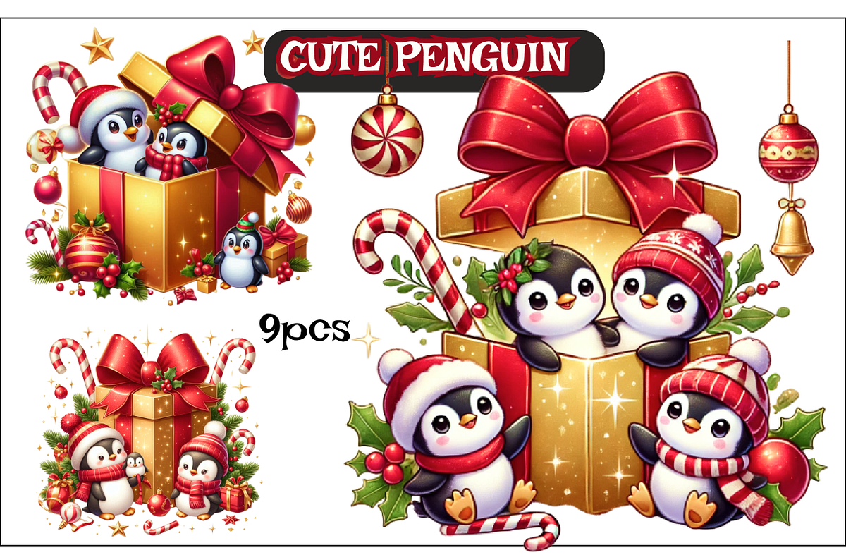 Cute Penguin Christmas Clipart Free | by Pharaoh 99 Photon | Oct, 2024 ...