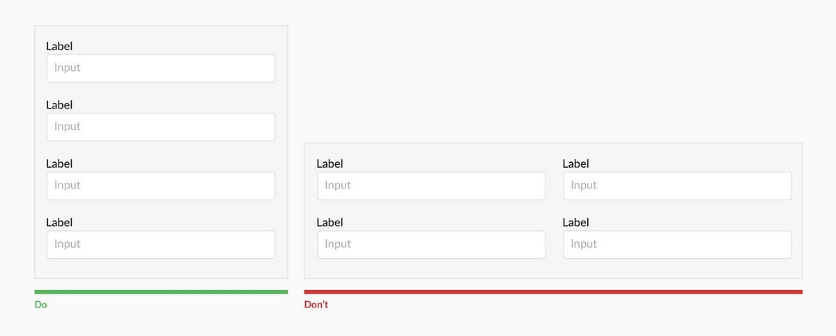 Design Better Forms. Design a form | by purab singi | Medium