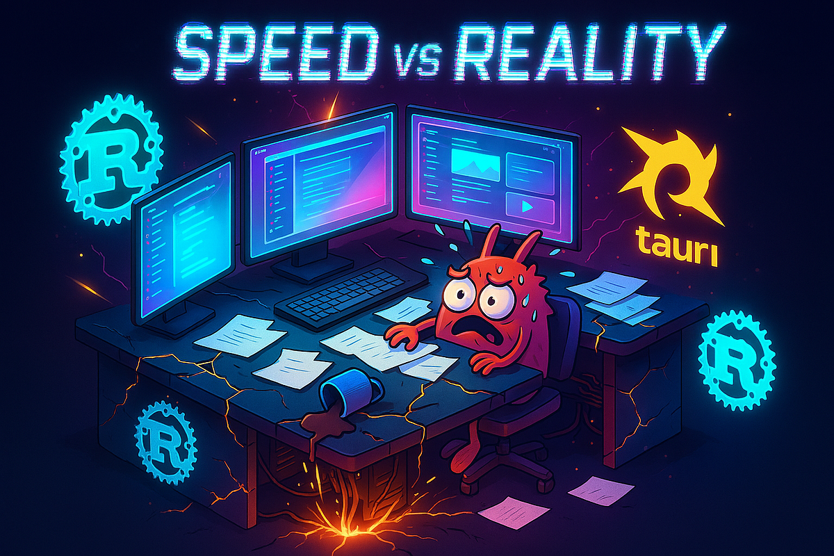 Tauri + Rust = Speed, But Here’s Where It Breaks Under Pressure 🔥 | by Srishti Lal | Medium