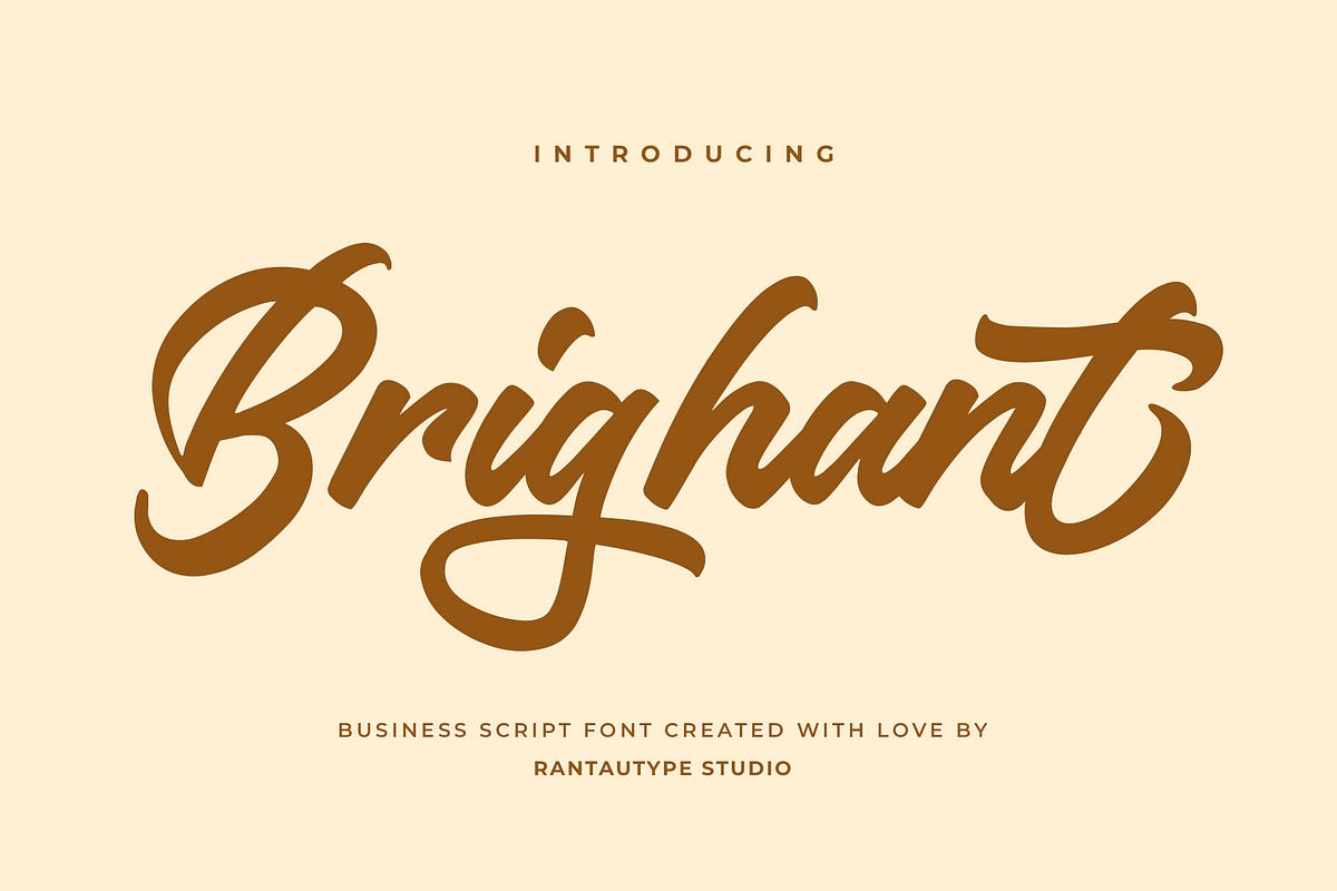Brighant Font - Digidruid - Medium