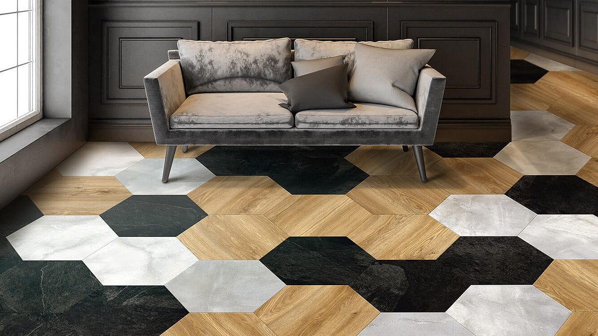 In Symmetry: The Uniqueness of Geometric Flooring Patterns | by Right ...