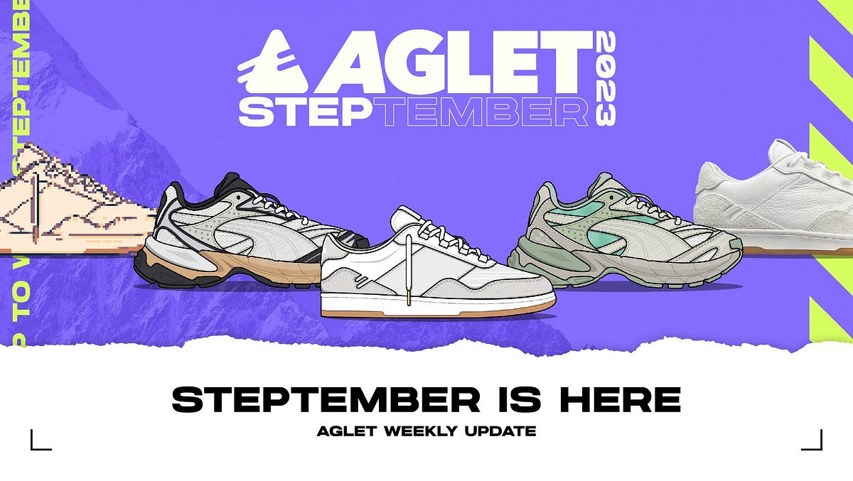 STEPTEMBER rewards and prizes all month 🩰🥾👟 | by Aglet | Aglet