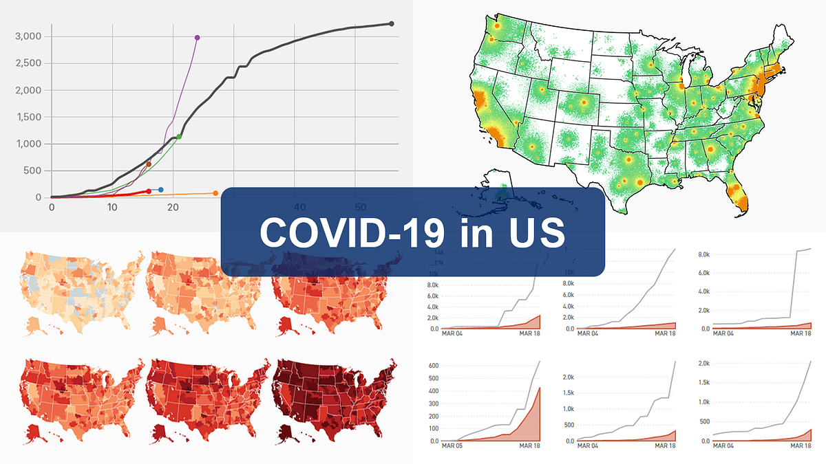 Coronavirus in United States in Charts and Maps — DataViz Weekly | by ...