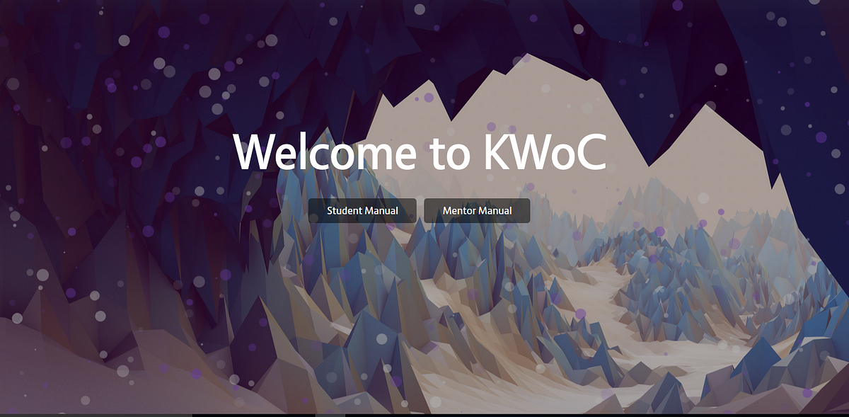 KWoC | Kharagpur Winter of Code Project Report | by Divyansh Goyal | Medium