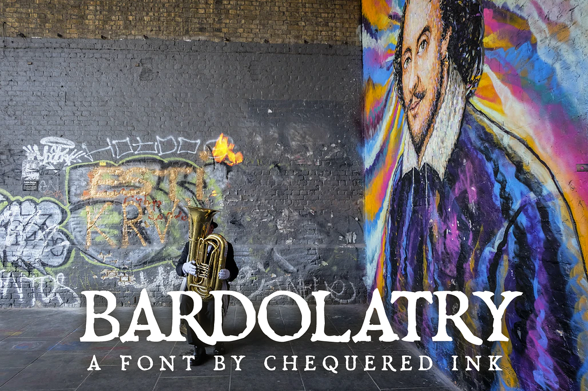 Bardolatry Font - Mockupartisan - Medium