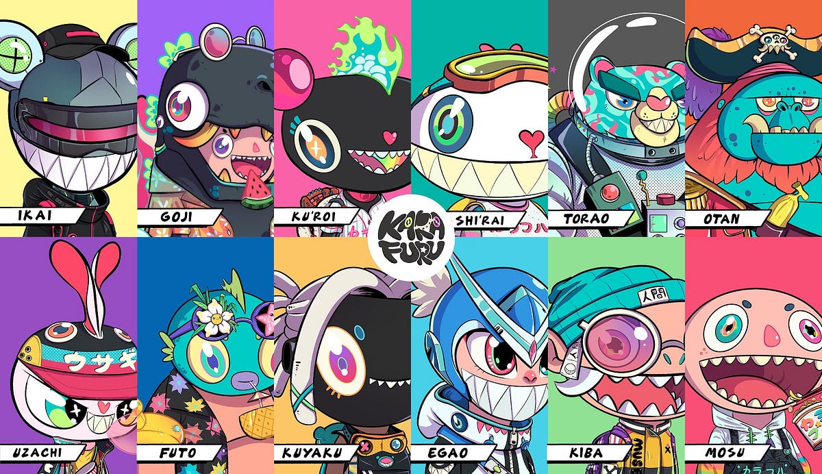 English. 12 OFFICIAL CHARACTERS FROM THE… | by xqwesda | Medium