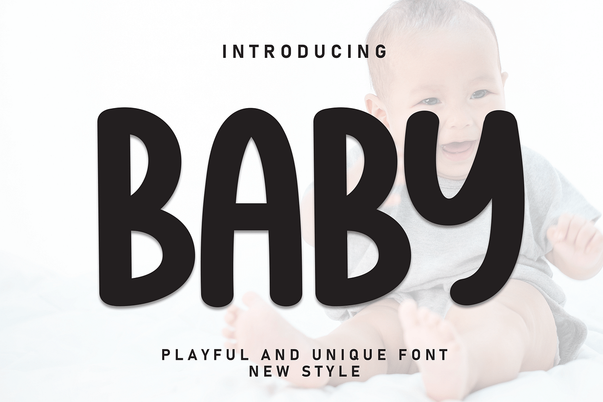 Baby Font - Neonpulse - Medium