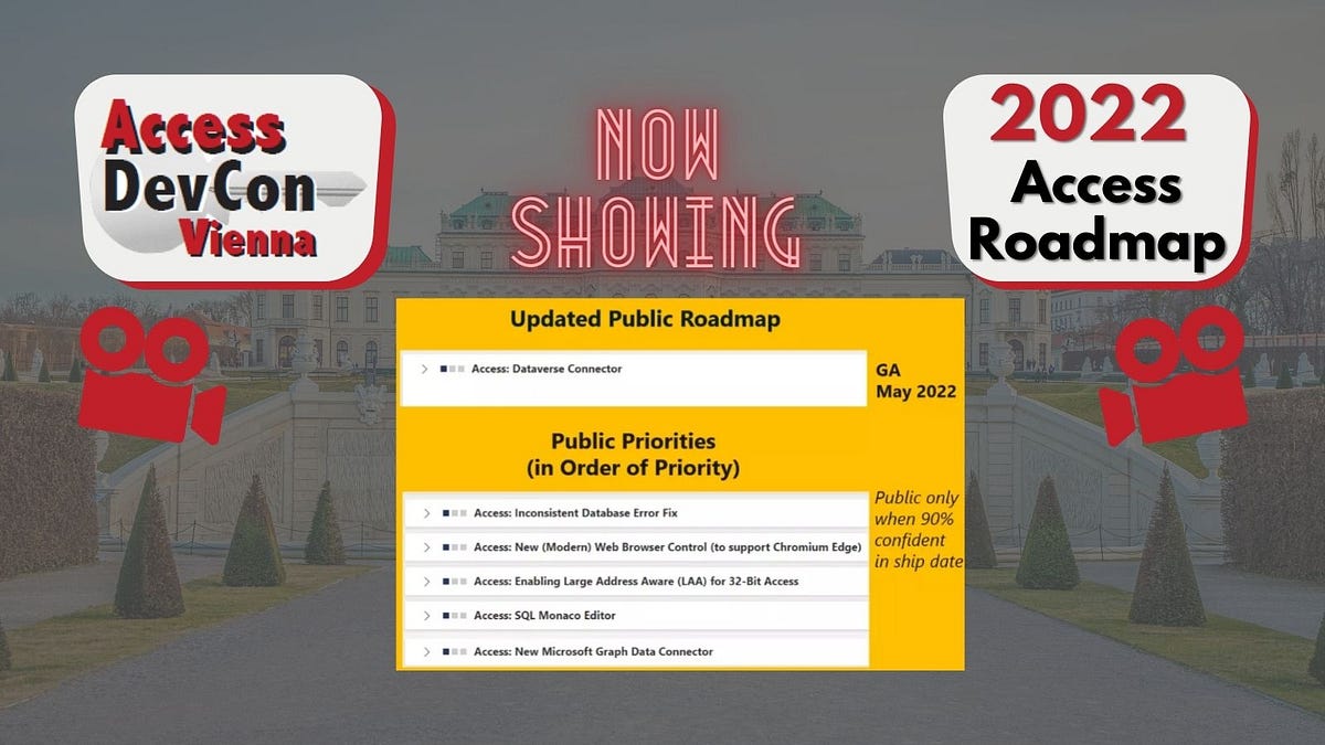 Access DevCon Vienna 2022 — Access Roadmap Update | by No Longer Set ...