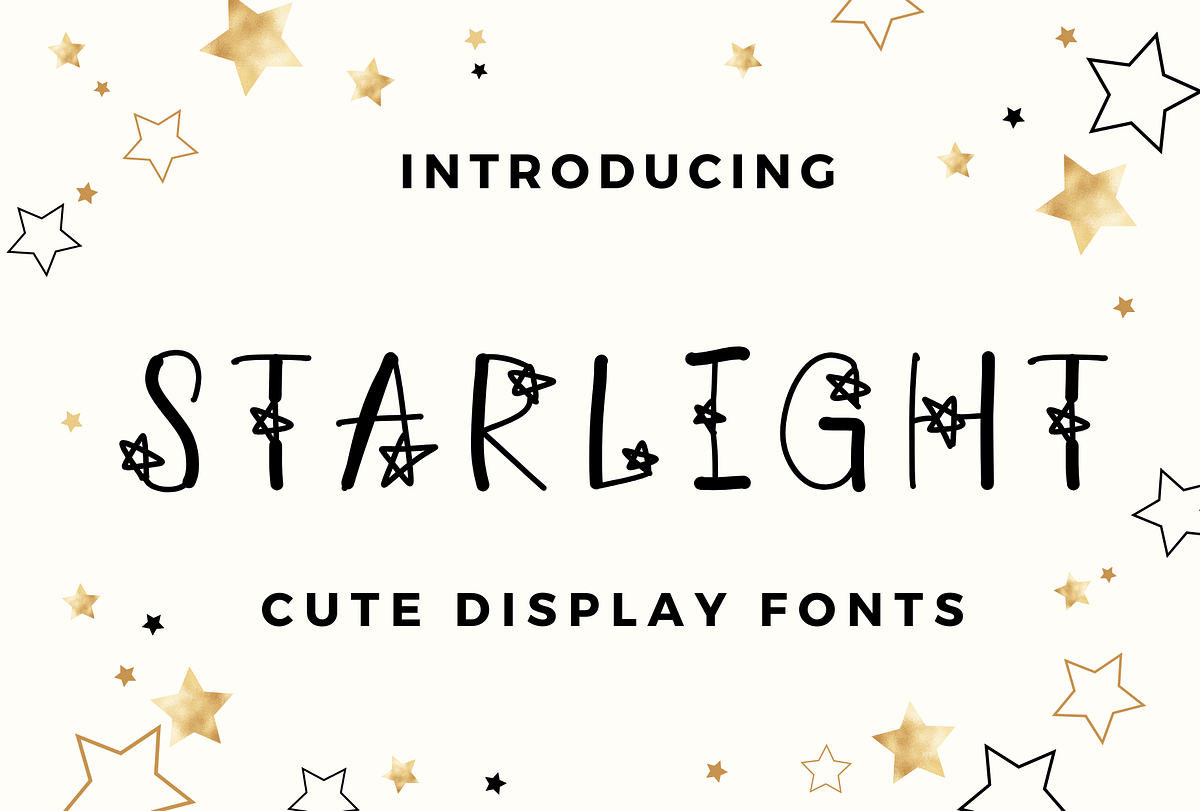 Starlight Font | by Lilyluminate | May, 2024 | Medium