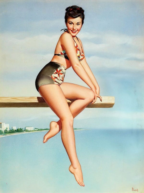 1994 Coke Pin Up Calendars