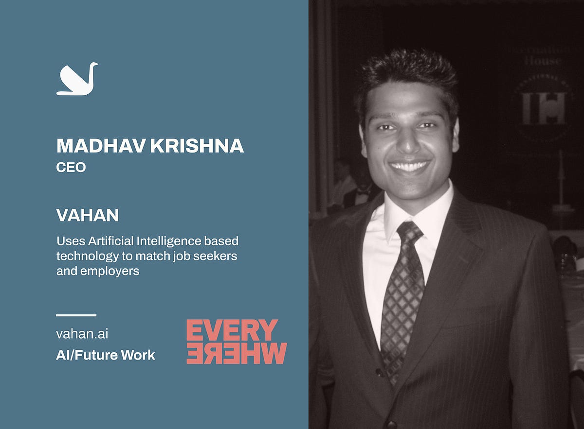 Founders Everywhere: Madhav Krishna | by Everywhere Ventures | Medium