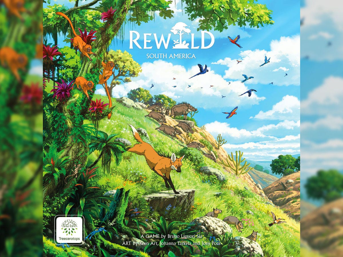 Kickstarter Tabletop Alert: ‘Rewild: South America’ | by GeekDad | Medium