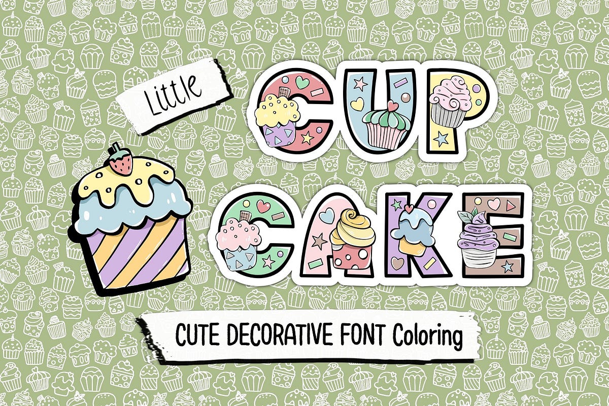 Little Cupcake Font | by Chloechroma | May, 2024 | Medium