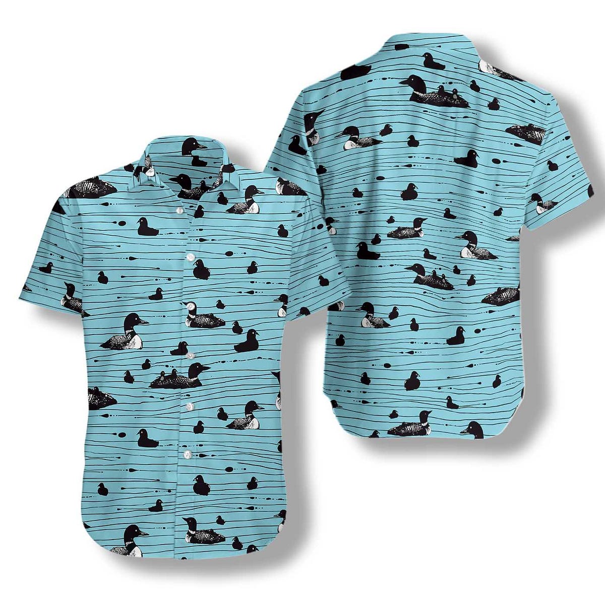 Duck Pattern Hawaiian Shirt Summer 2024 Sales — Click To Buy Now ...