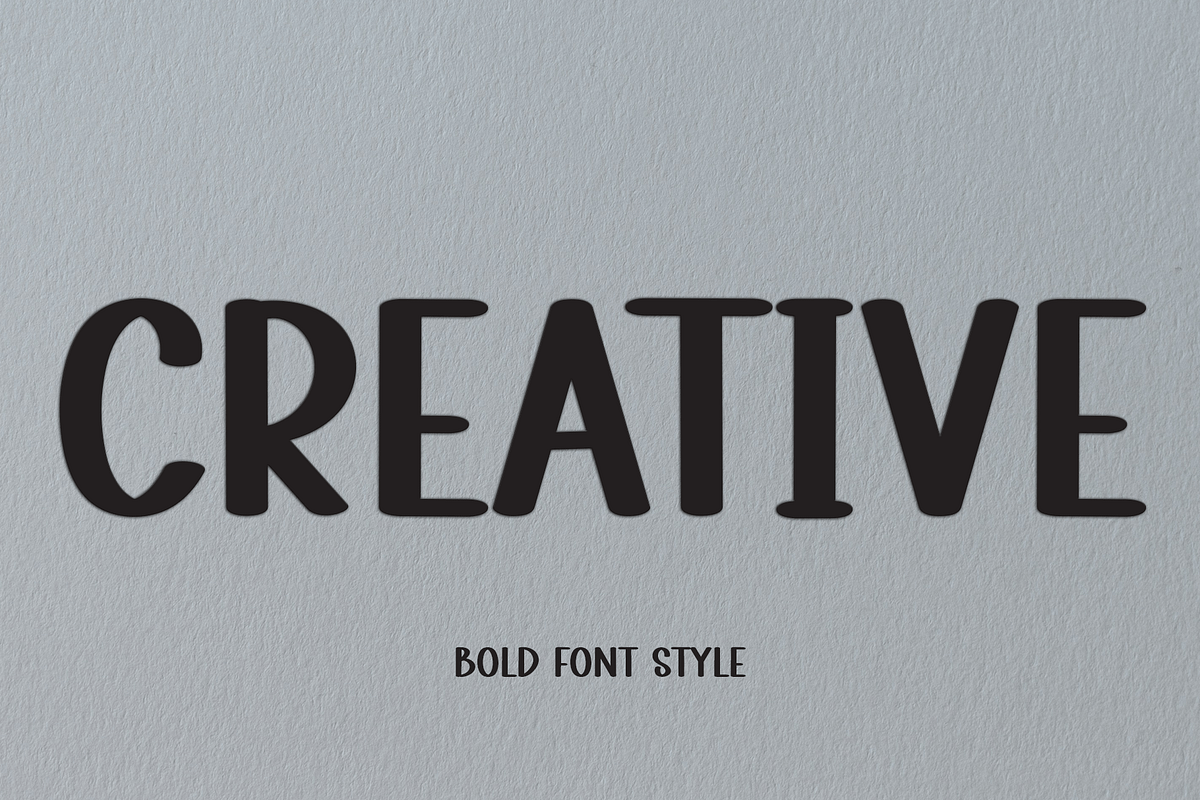 Creative Font - Threedsvgpros - Medium