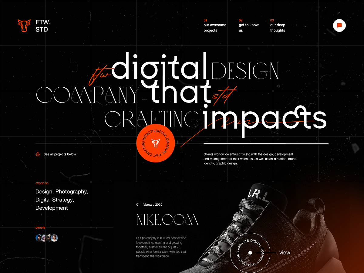The 30+ Best Digital Agency Website Design Inspiration & Examples | by ...