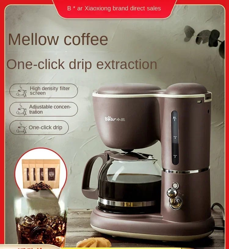 Little Bear: A Comprehensive Review of an Integrated Drip Coffee Maker ...