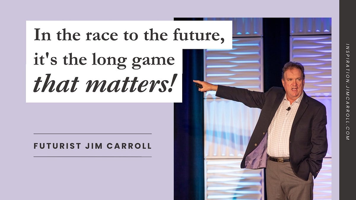 Timing Tomorrow. “In the race to the future, it’s the… | by Futurist ...