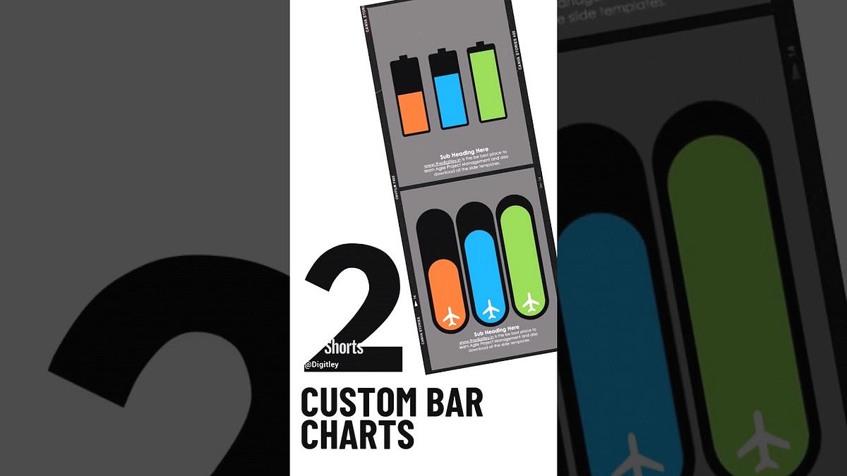 Custom Bar Charts — Battery Animated Powerpoint presentation - Digitley ...