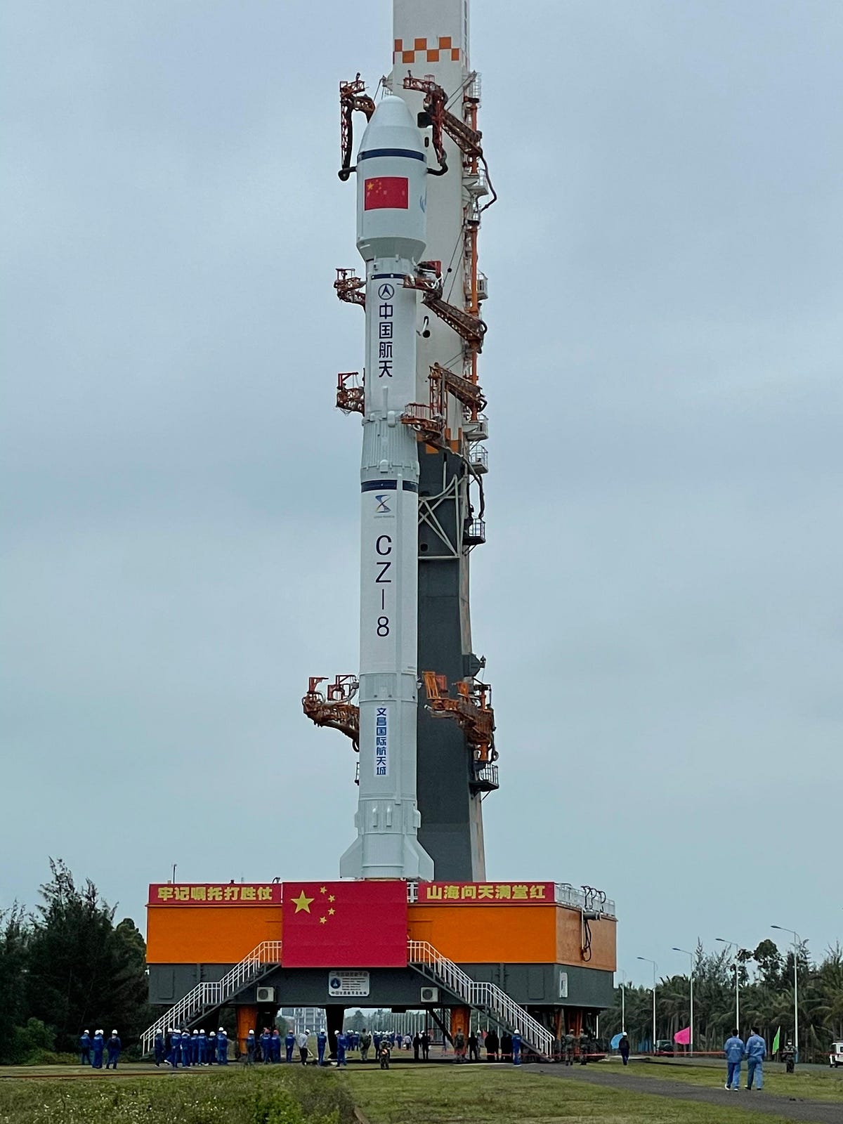 One arrow 22 satellites successfully launched! The Long March 8 rocket ...