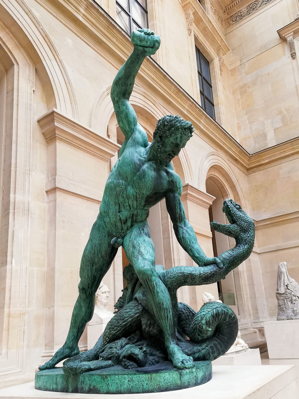 Man of Stone - Blue Insights - Medium