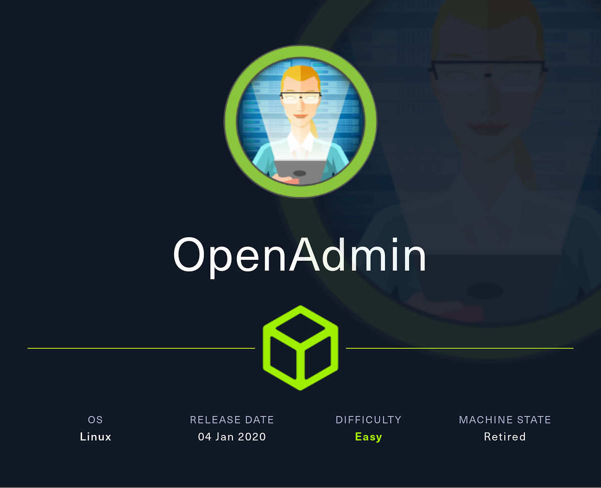 HTB — OpenAdmin. Hi! Here’s a writeup of the machine… | by Inching Towards Intelligence | Medium