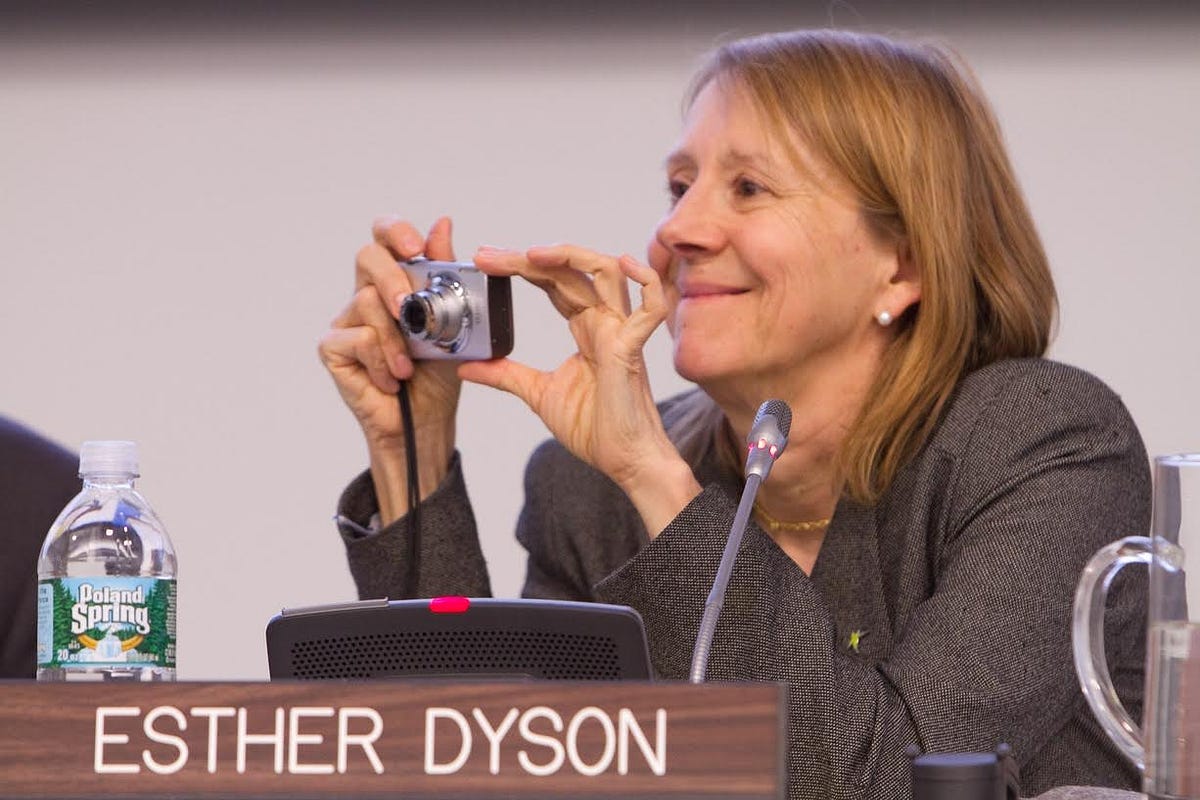 30 minutes with Esther Dyson. A chat with our angel investor about ...