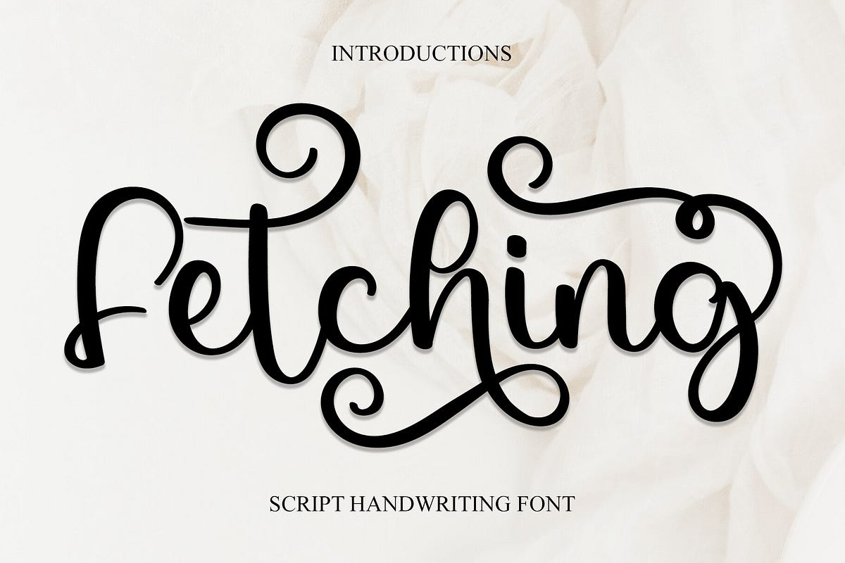Fetching Font - CraftForge - Medium